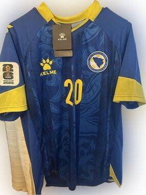 Shirts | Bosnia And Herzegovina Home Football Soccerjersey Shirt ...